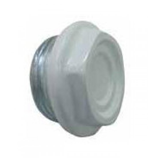 Aluminium radiator plug with siliconе gasket 1", Left/Right